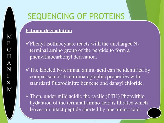Sequencing of protein ppts | PPT