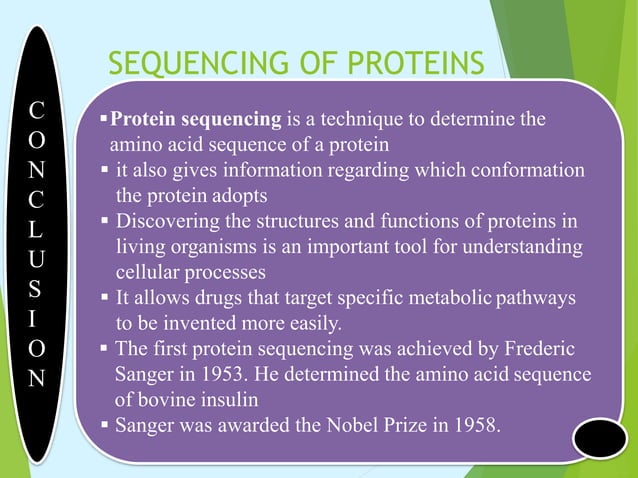 Sequencing of protein ppts | PPT