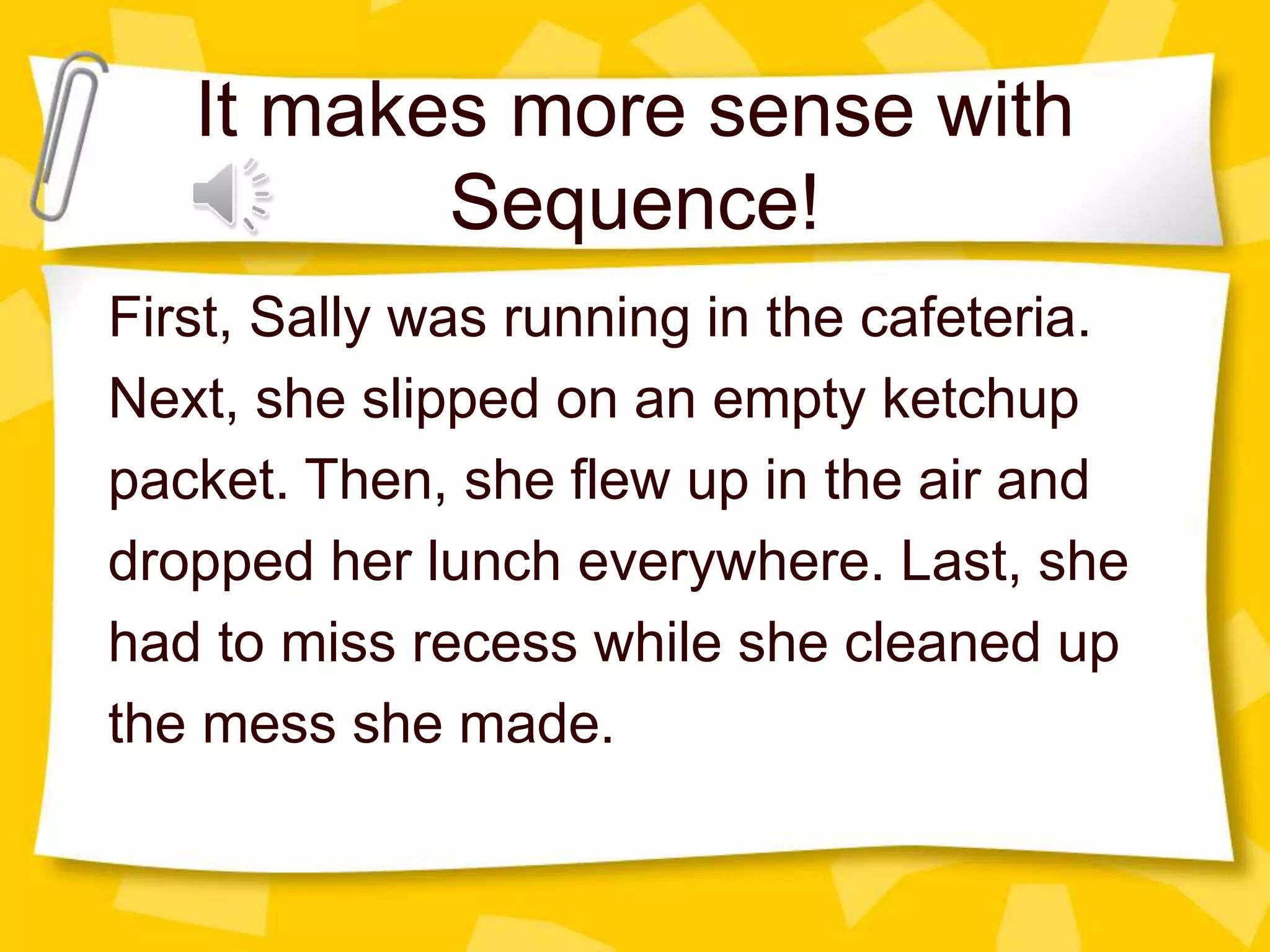 Sequencing powerpointlesson | PPT