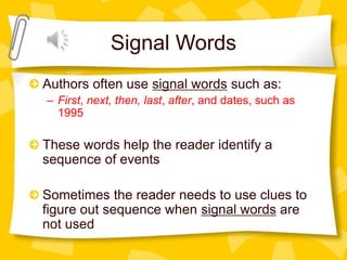 Sequencing powerpointlesson | PPT