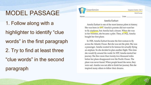 Sequencing ppt | PPTX | Education