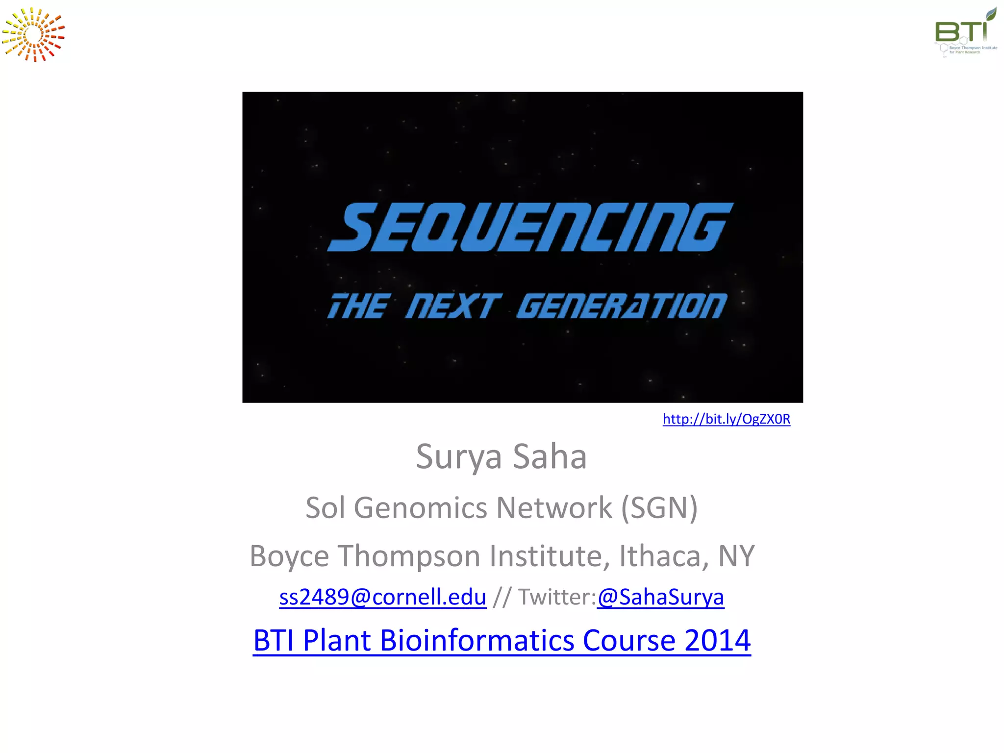 Next Generation Sequencing | PDF