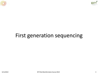 Next Generation Sequencing | PDF