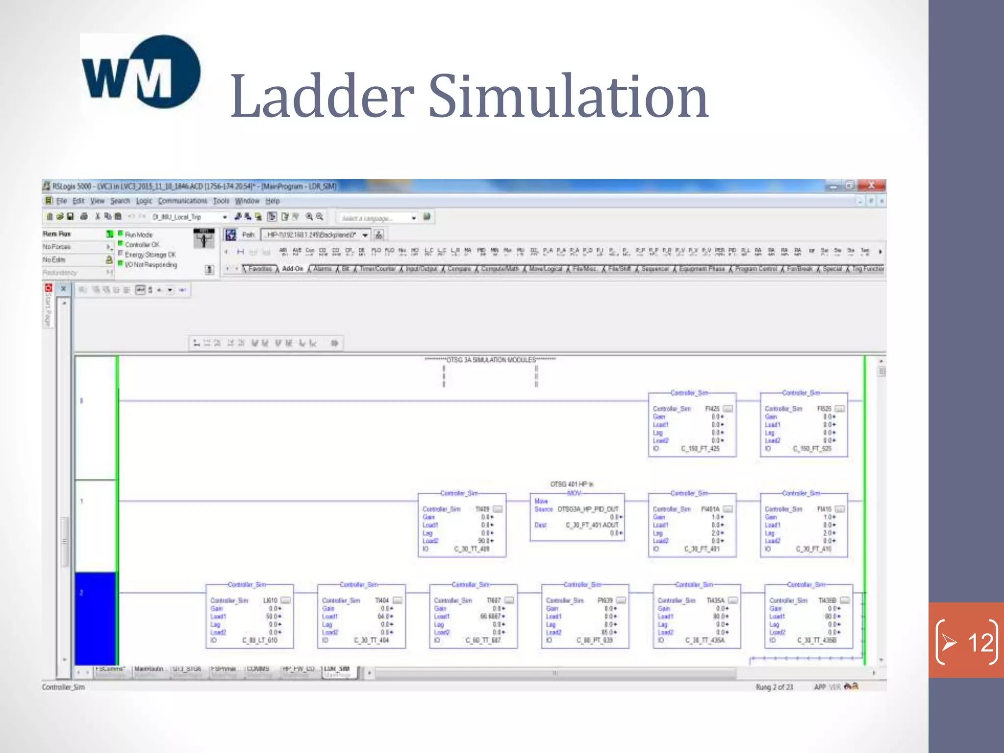 Sequencing solution with Logix Batch and Sequence Module (LBSM) & steam table solution | PPT ...