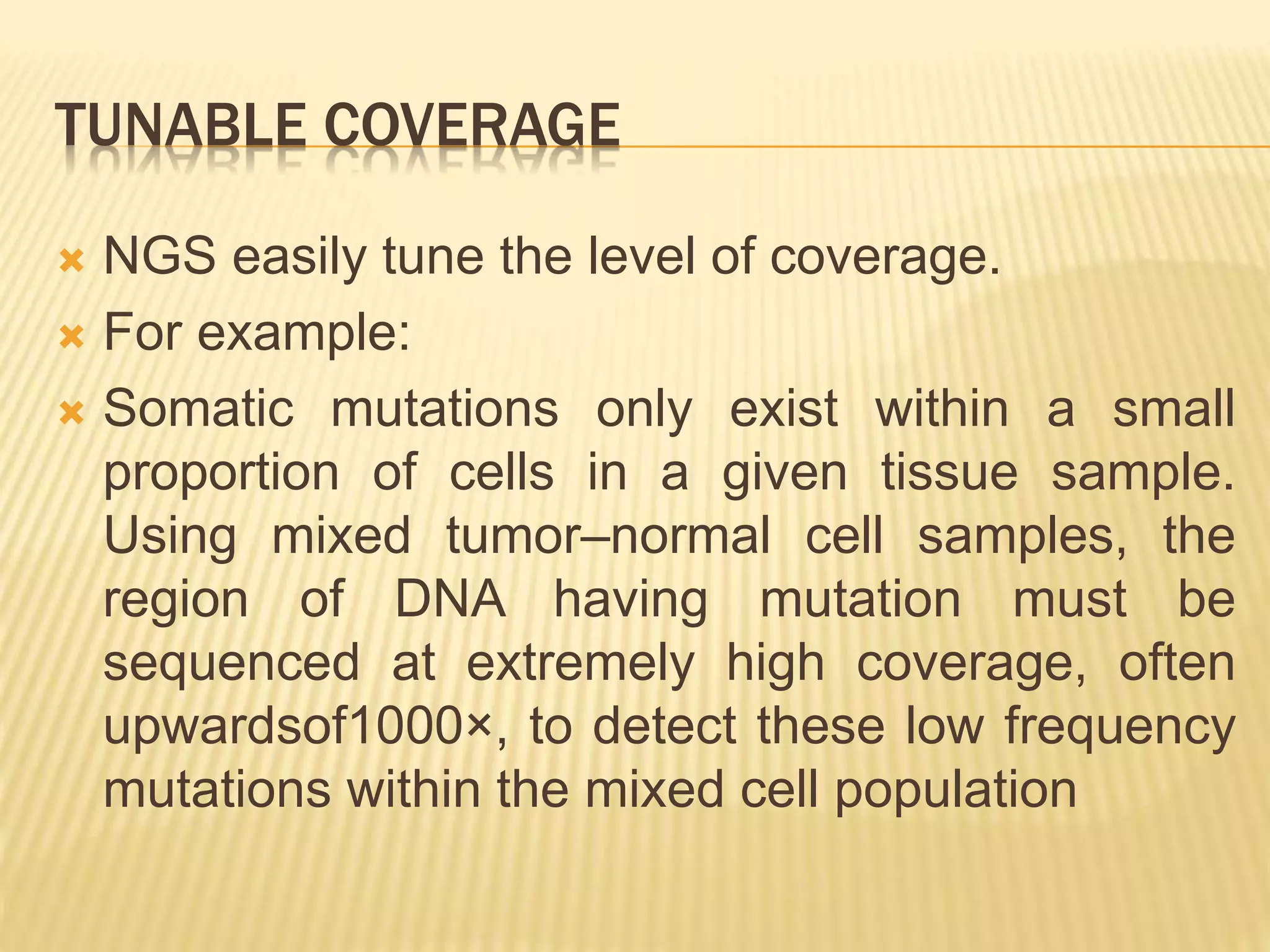 Next Generation Sequencing of DNA | PPTX