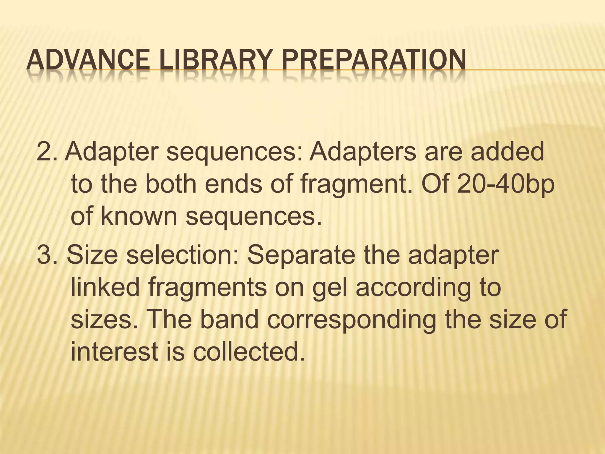Next Generation Sequencing of DNA | PPTX