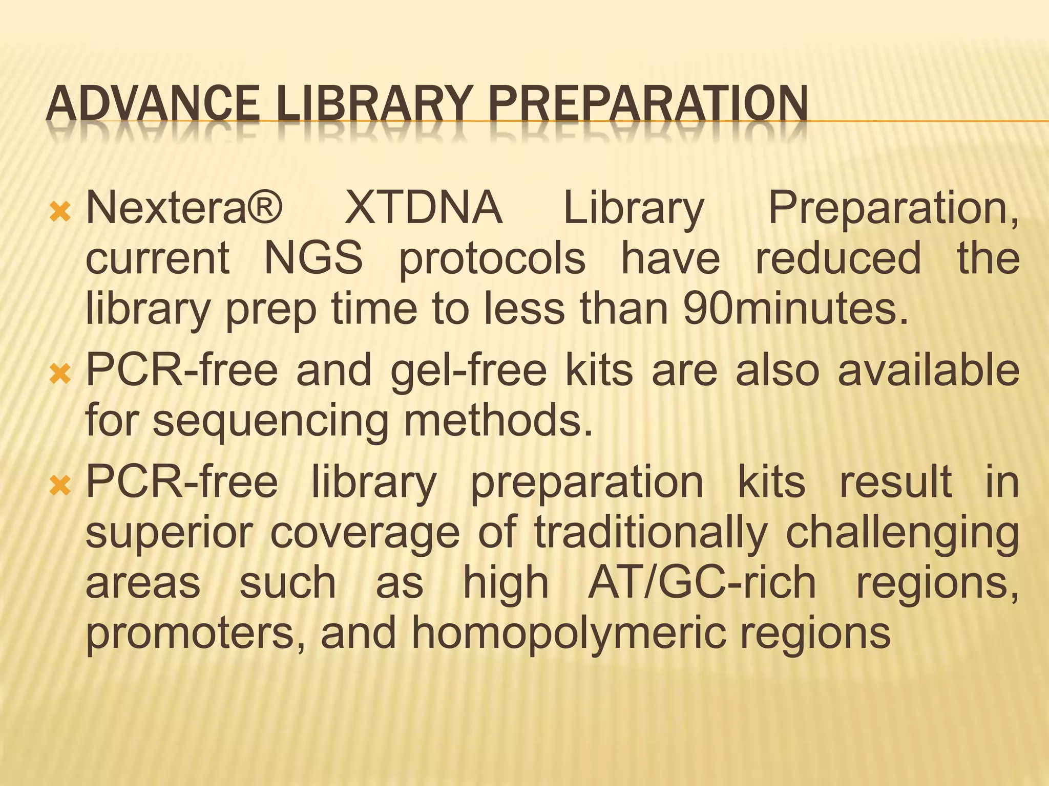 Next Generation Sequencing of DNA | PPTX