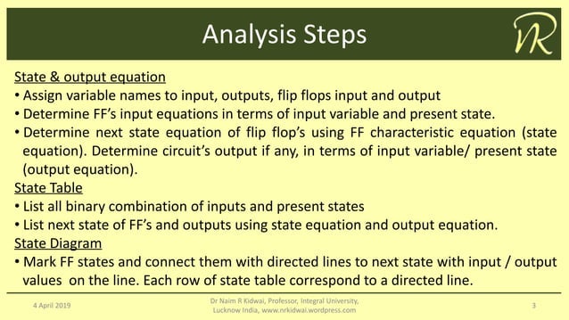 Clocked Sequential circuit analysis and design | PDF