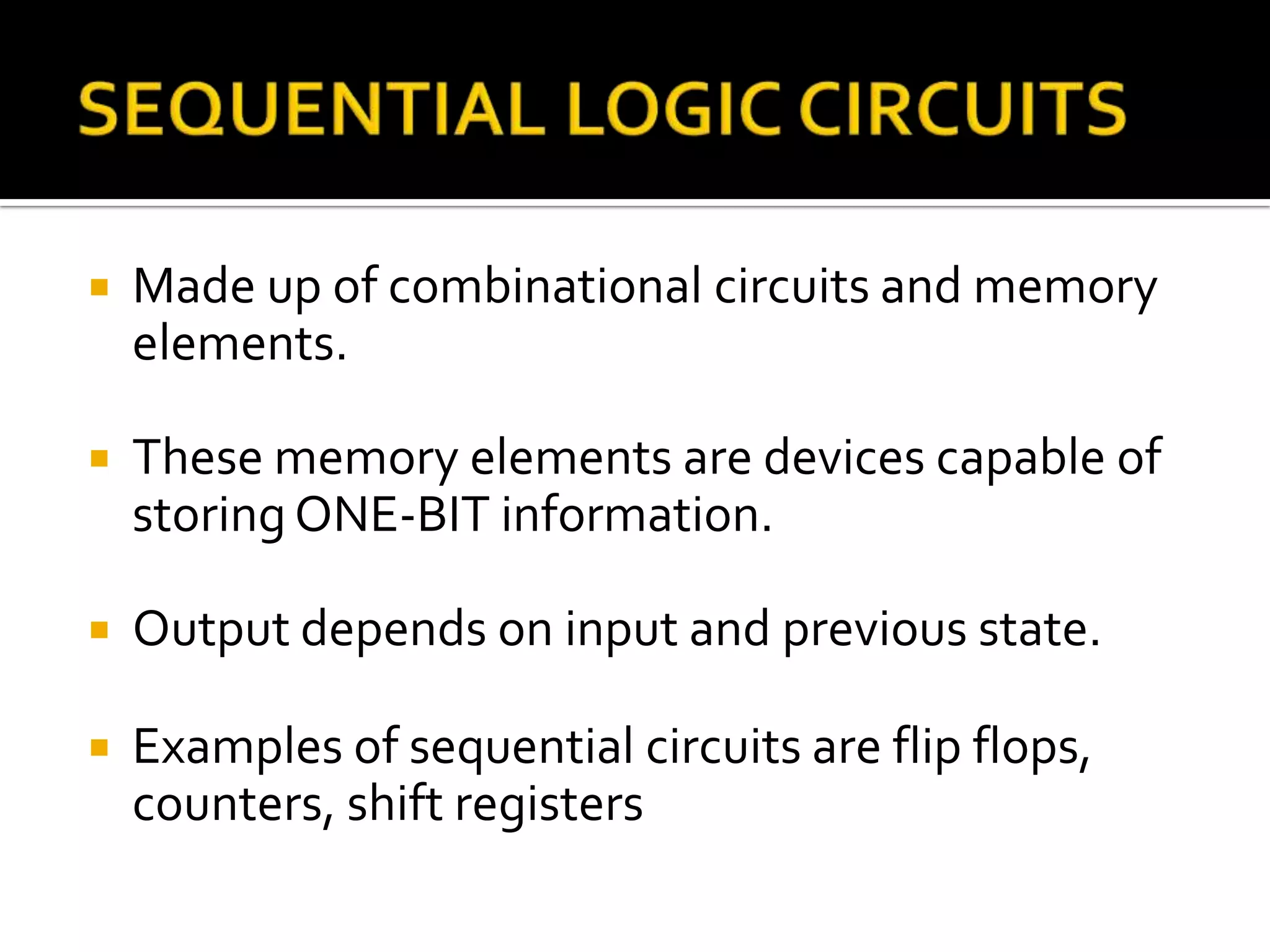Sequential and combinational alu | PPTX