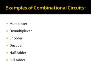 Sequential and combinational alu | PPTX