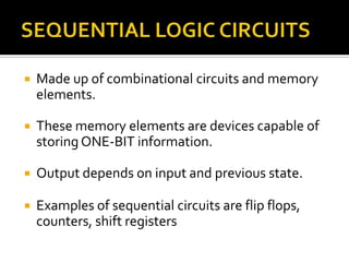 Sequential and combinational alu | PPTX