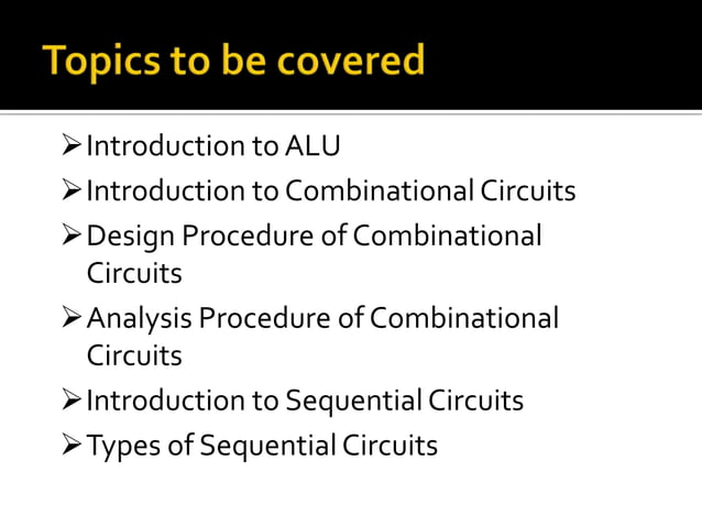 Sequential and combinational alu | PPTX | Computing | Technology & Computing