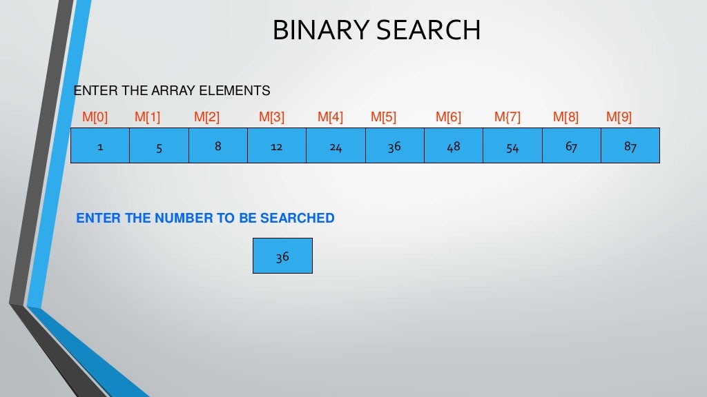 Sequential & binary, linear search Sequential & binary, linear search