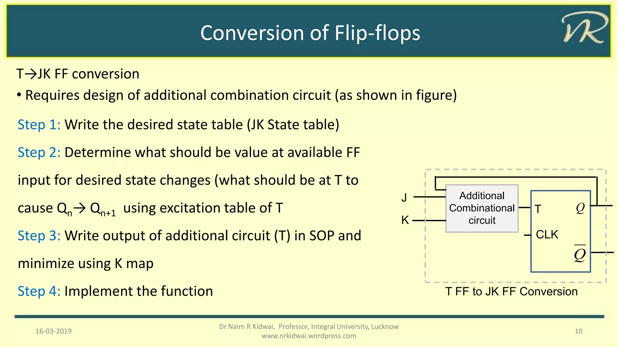 Sequential circuit-flip flops | PPT