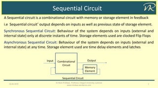 Sequential circuit-flip flops | PPT