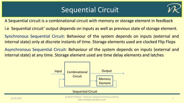 Sequential circuit-flip flops | PPT