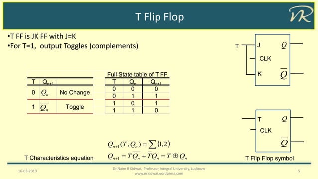 Sequential circuit-flip flops | PPT