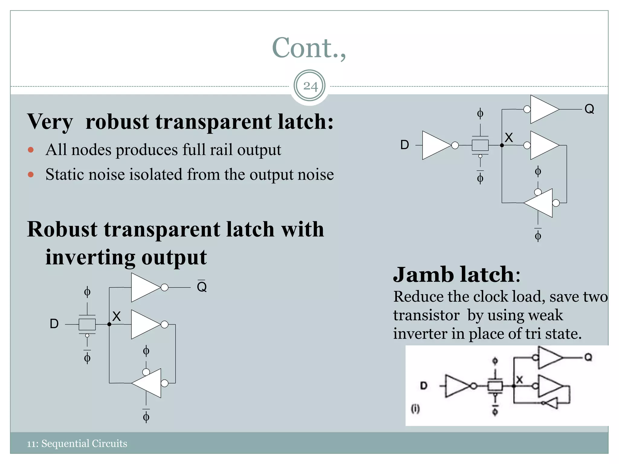 VLSI Design Sequential circuit design | PPTX