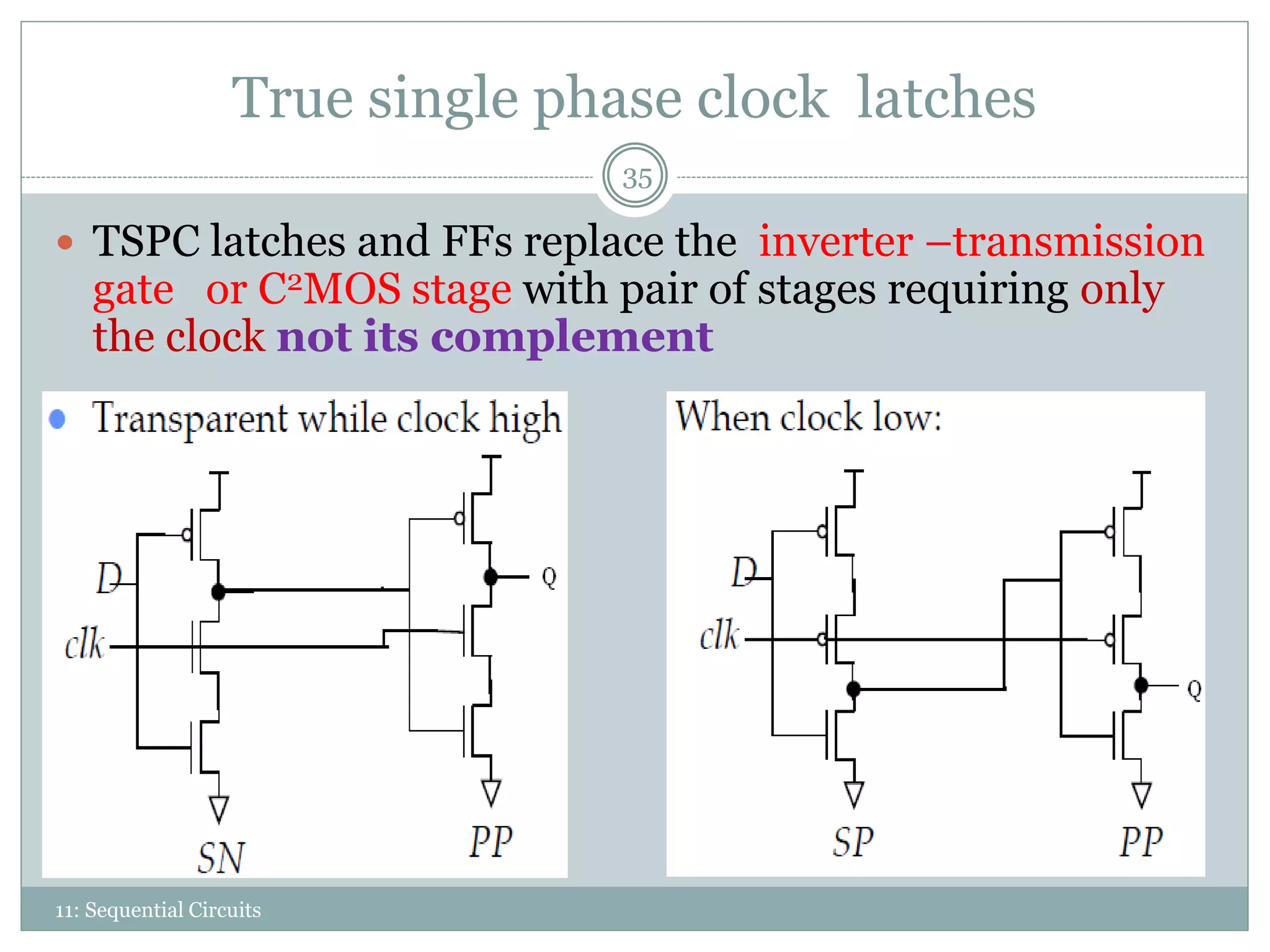 VLSI Design Sequential circuit design | PPTX