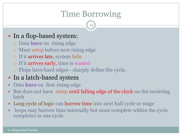VLSI Design Sequential circuit design | PPTX