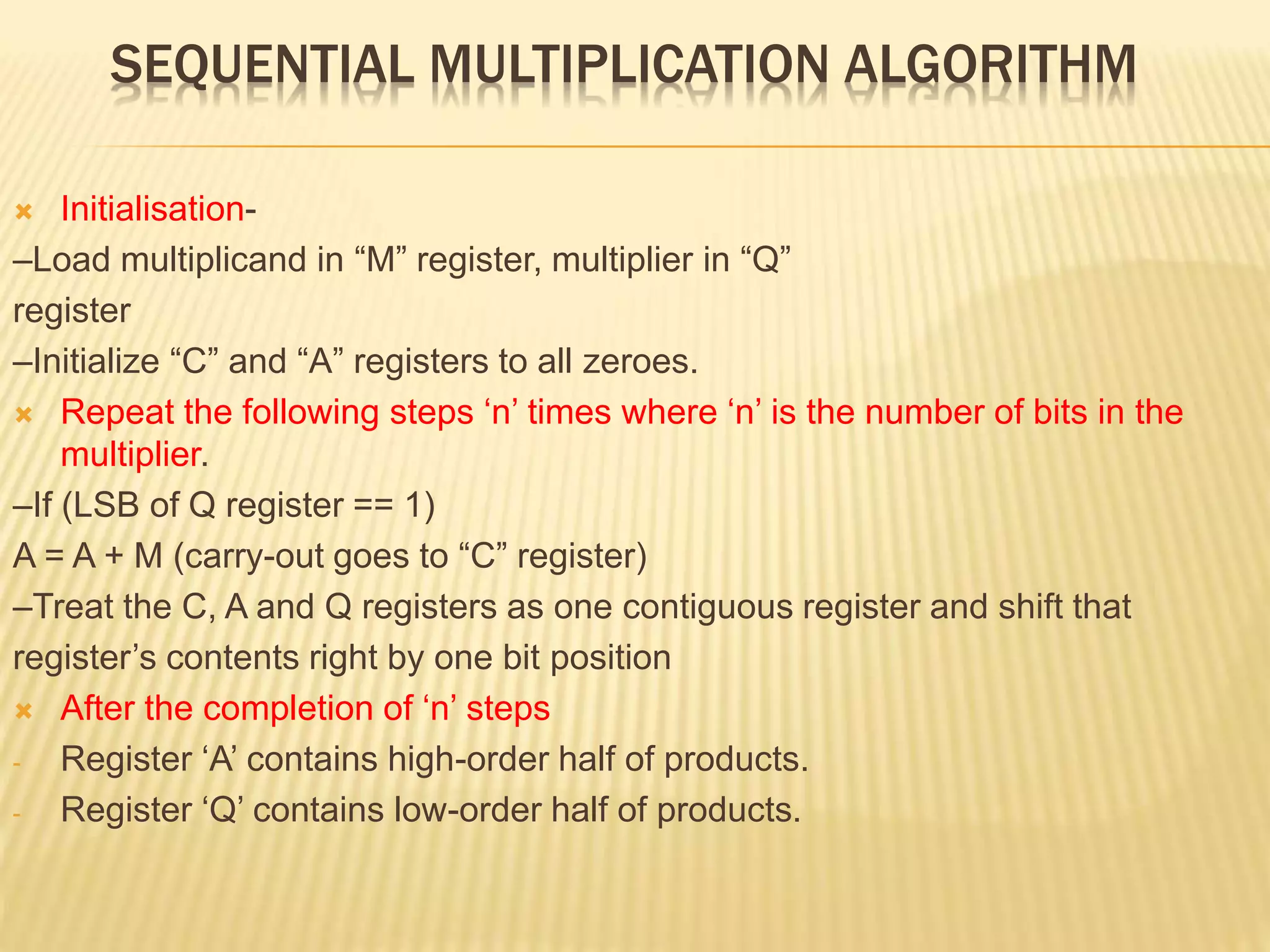 Sequential circuit multiplier | PPTX