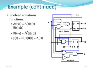 Sequential circuits | PPT