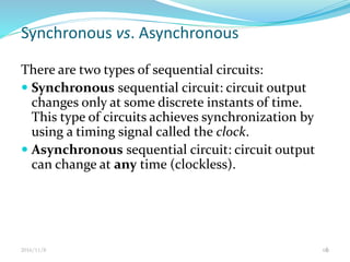Sequential circuits | PPT
