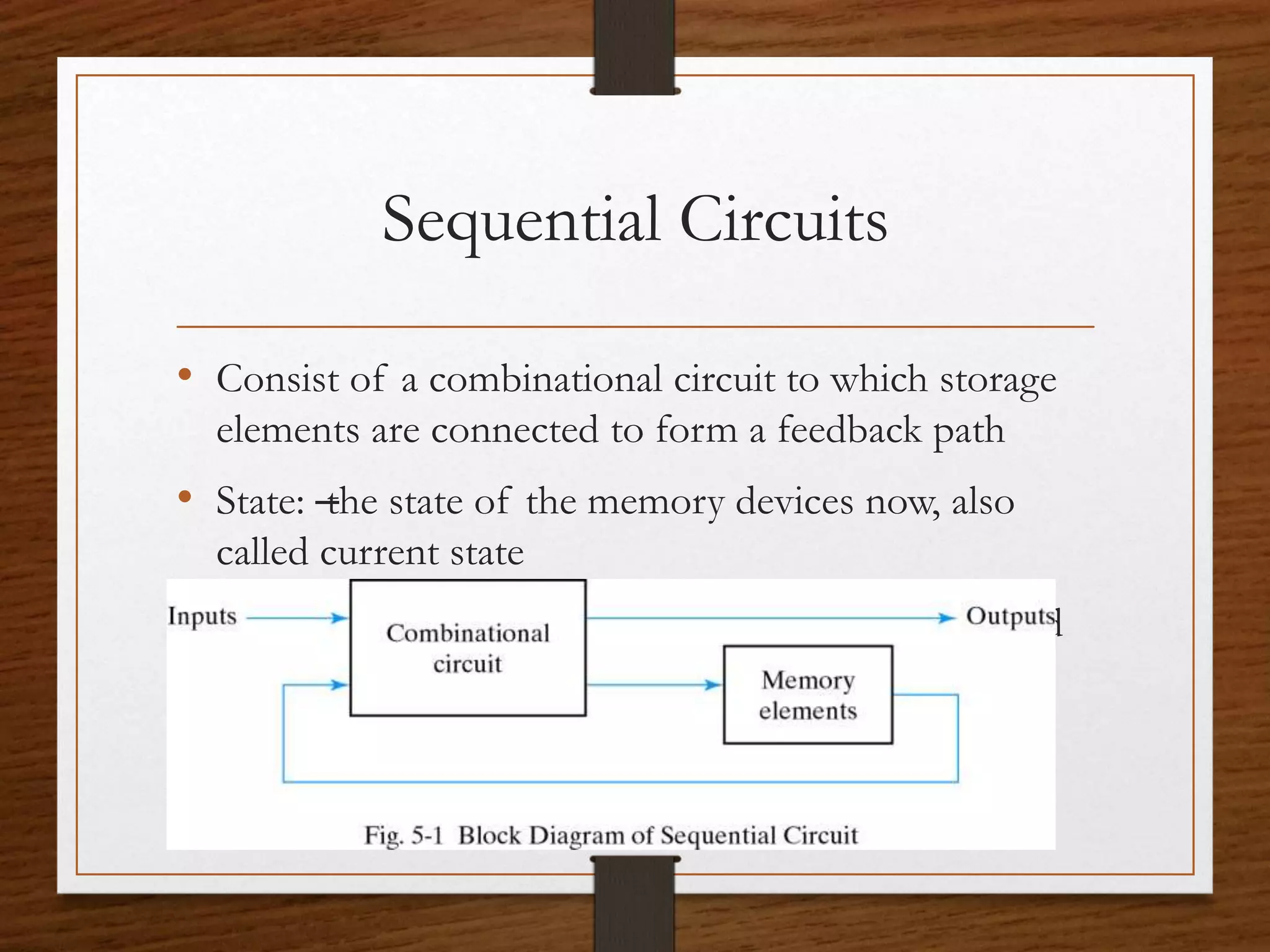 Sequential circuits | PPTX