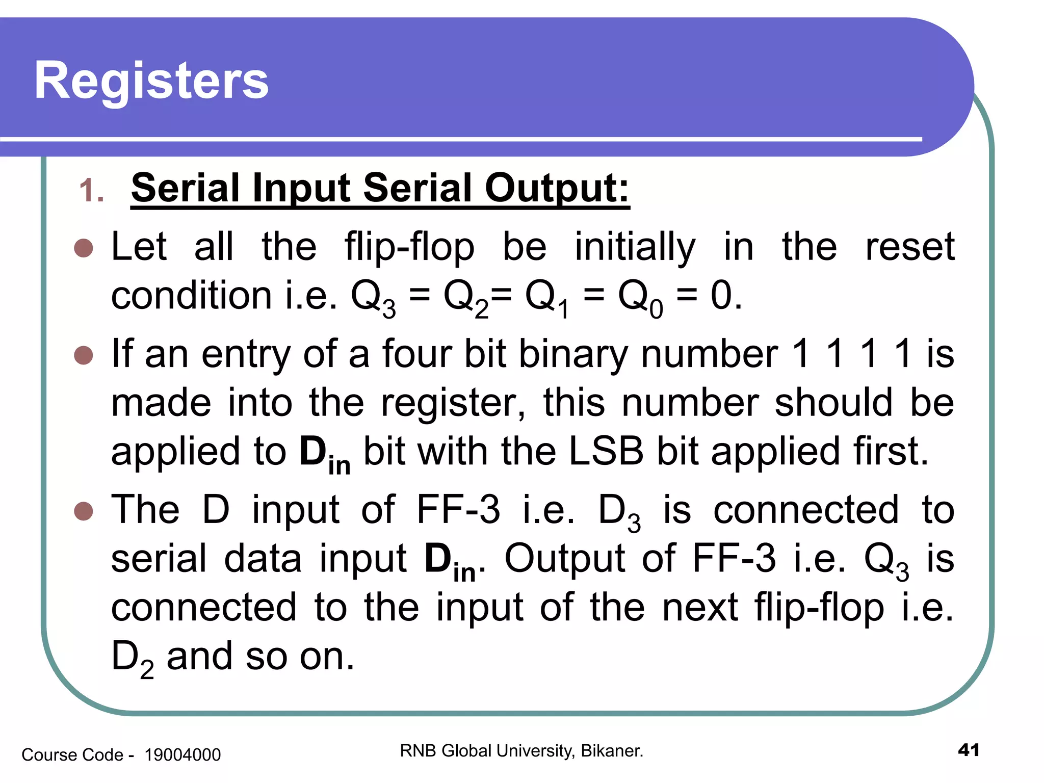 Sequential circuits | PPT