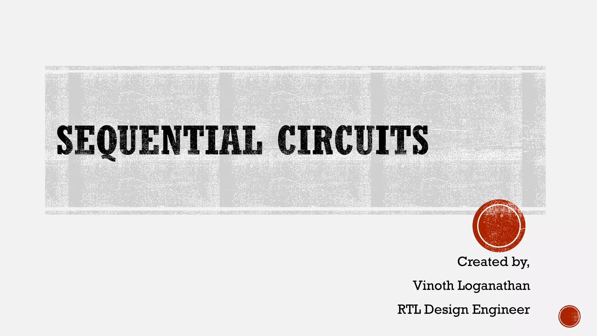 Sequential circuits in Digital Electronics | PDF