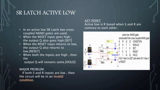 SEQUENTIAL CIRCUITS [FLIP FLOPS AND LATCHES] | PPT