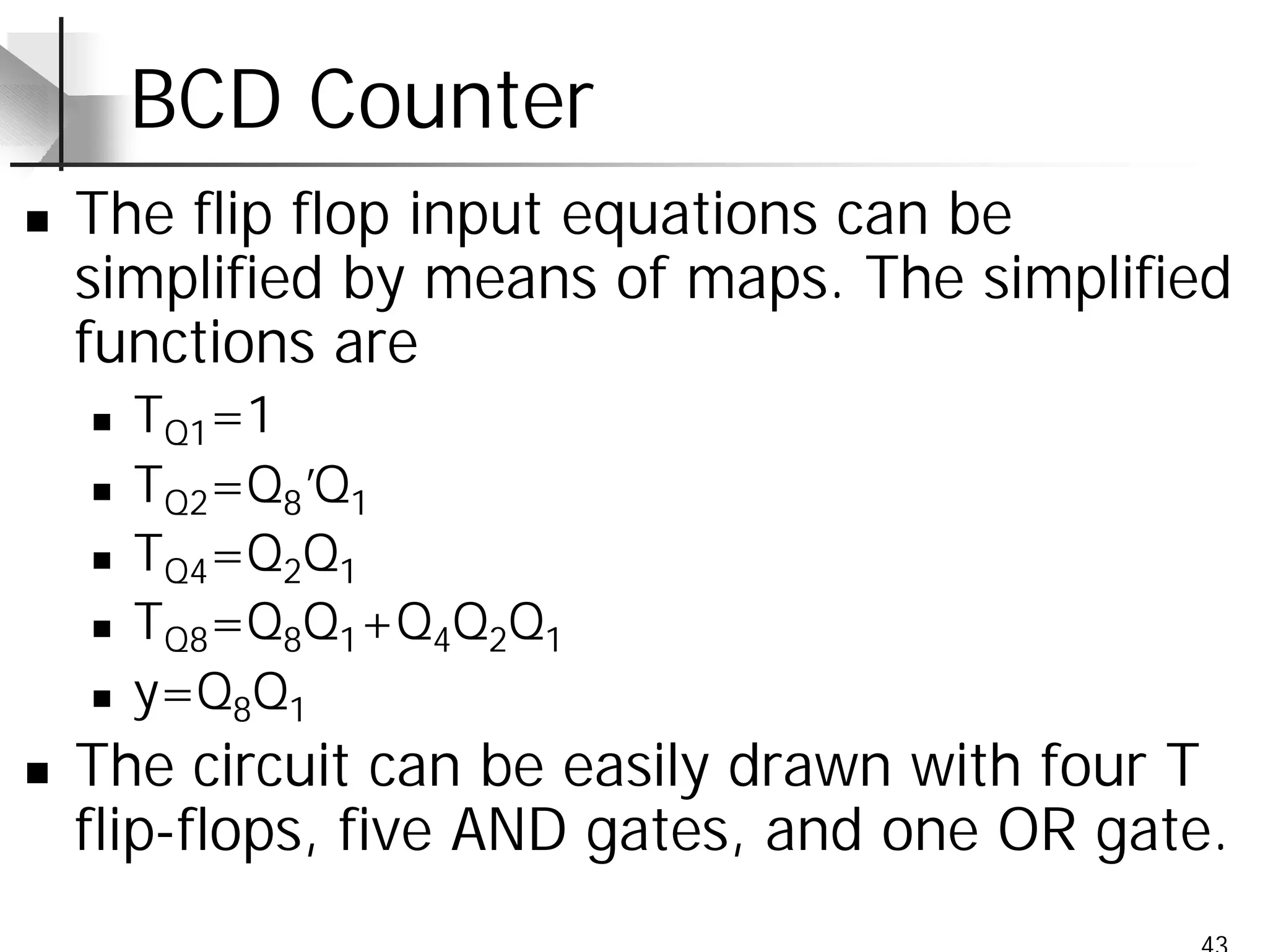 Sequential circuits Sequential circuits1 | PPT