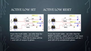 SEQUENTIAL LOGIC CIRCUITS (FLIP FLOPS AND LATCHES) | PPTX