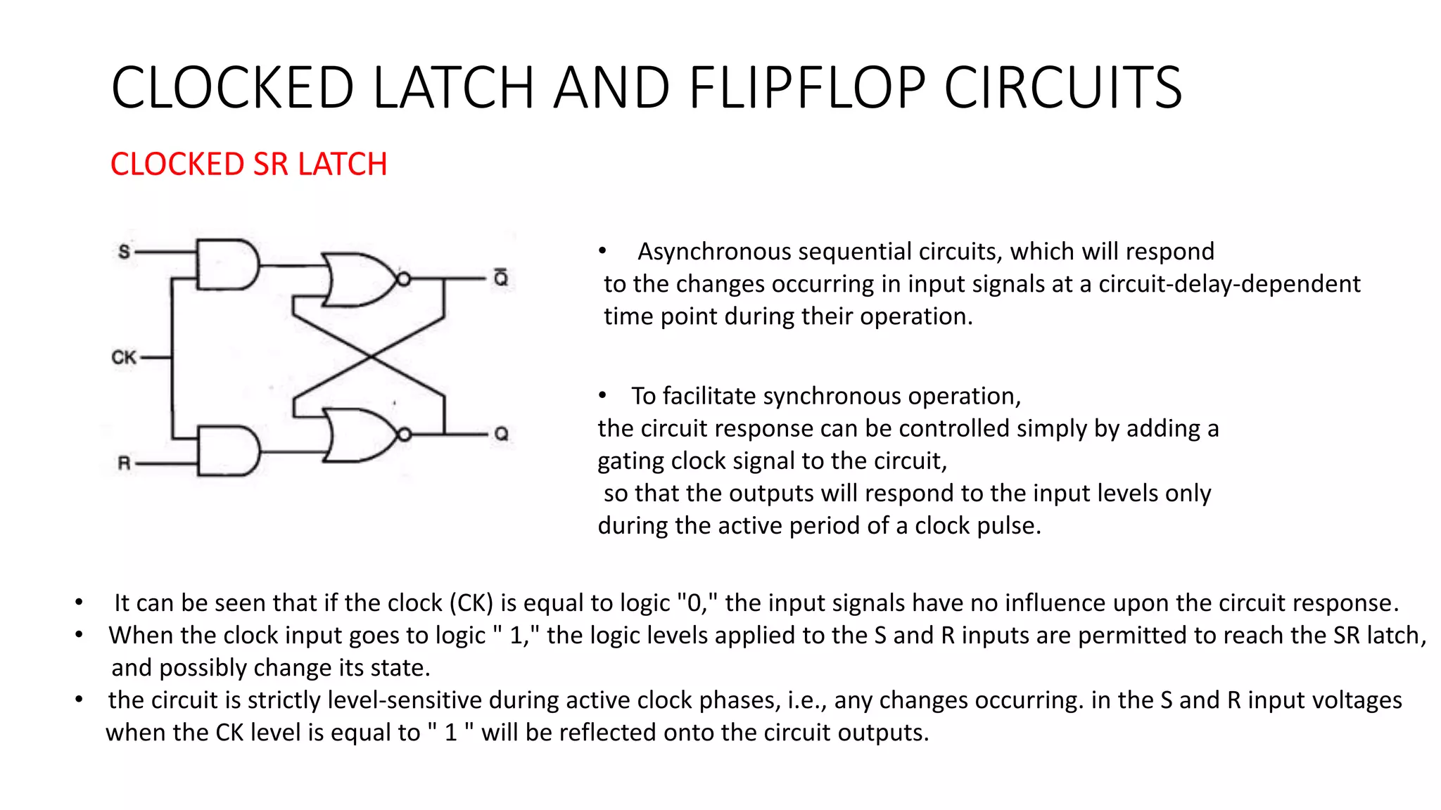 Sequential cmos logic circuits | PPTX