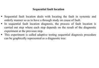 Sequential fault location | PPTX