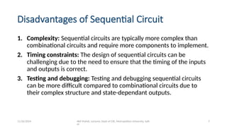 Sequential Logic circuits ................ | PPTX