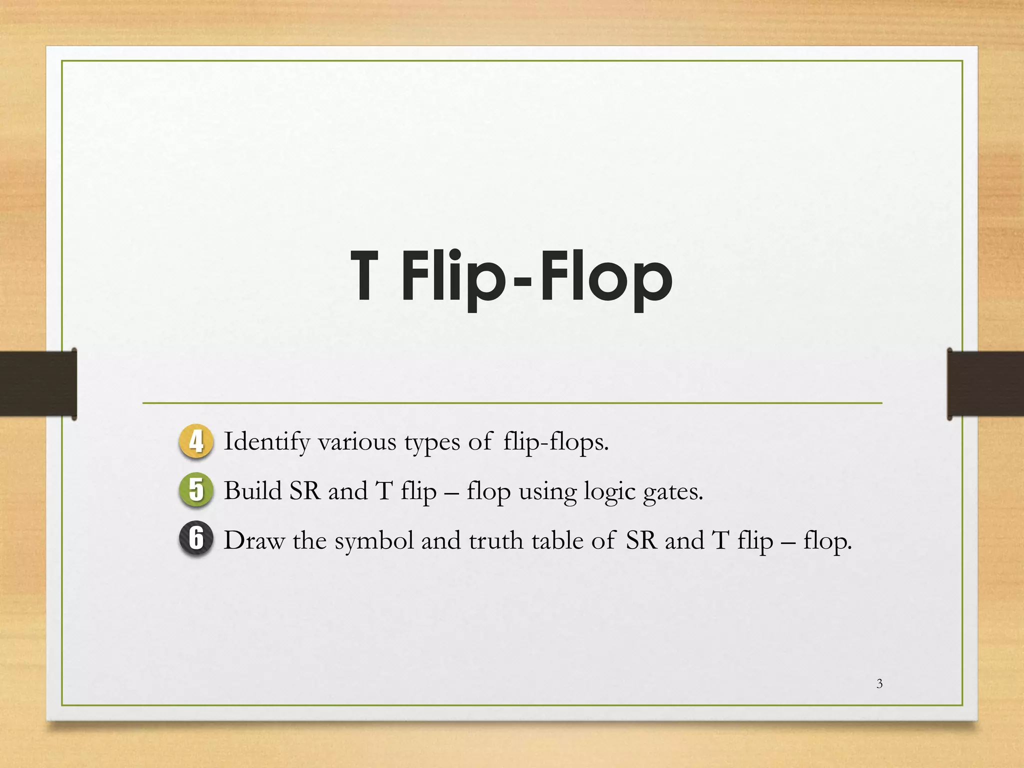 Sequential logic circuits flip-flop pt 3 | PDF