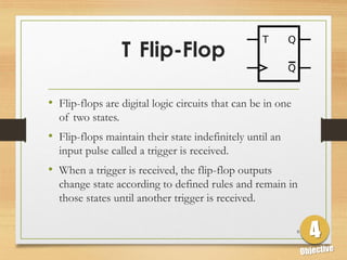 Sequential logic circuits flip-flop pt 3 | PDF