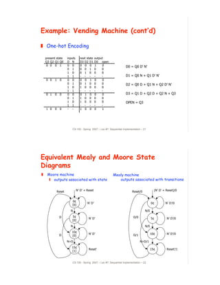 Sequential logic implementation | PDF