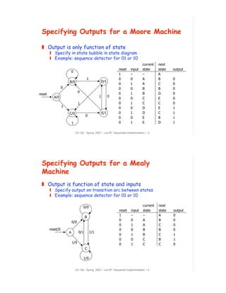 Sequential logic implementation | PDF