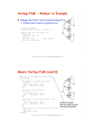 Sequential logic implementation | PDF