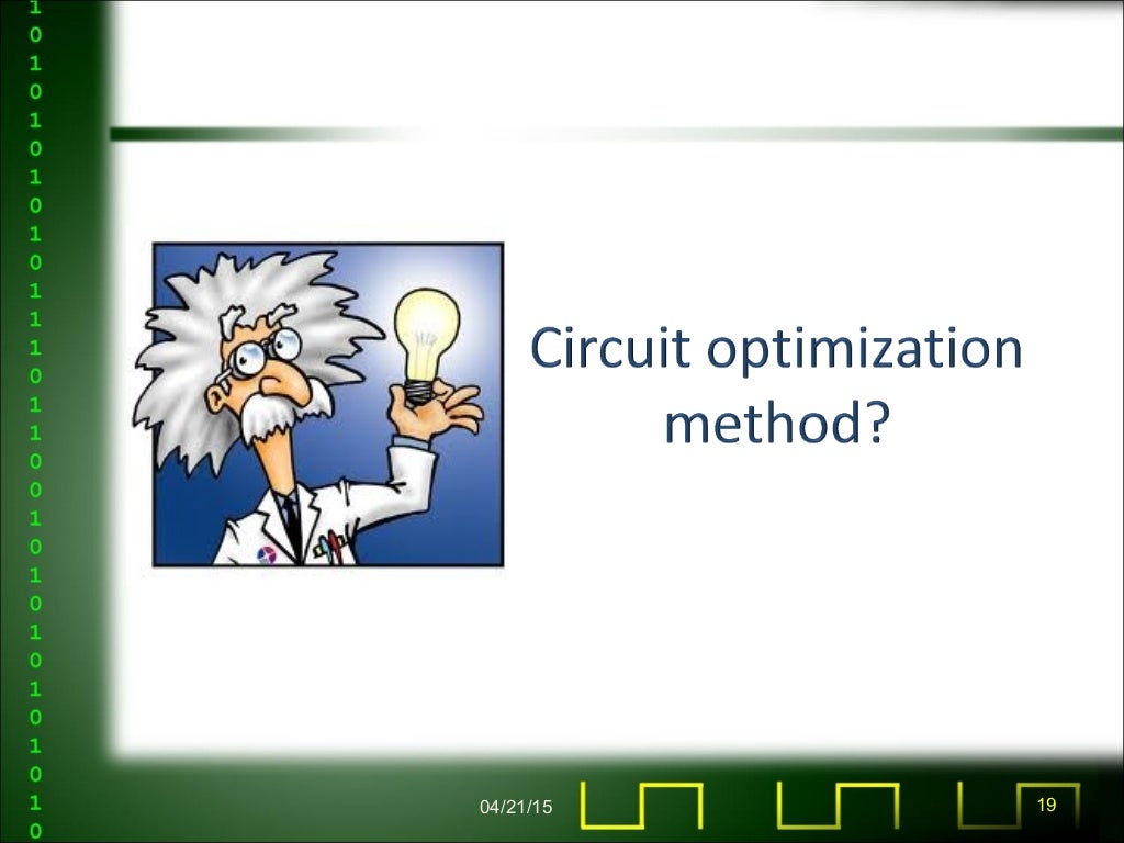 Sequential Logic Circuit Optimization 6711