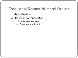 Sequential Outlines | PPTX