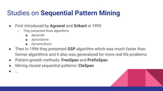 Sequential Pattern Mining and GSP | PDF | Databases | Computer Software and Applications