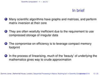 Sequential processing in nature | PPT