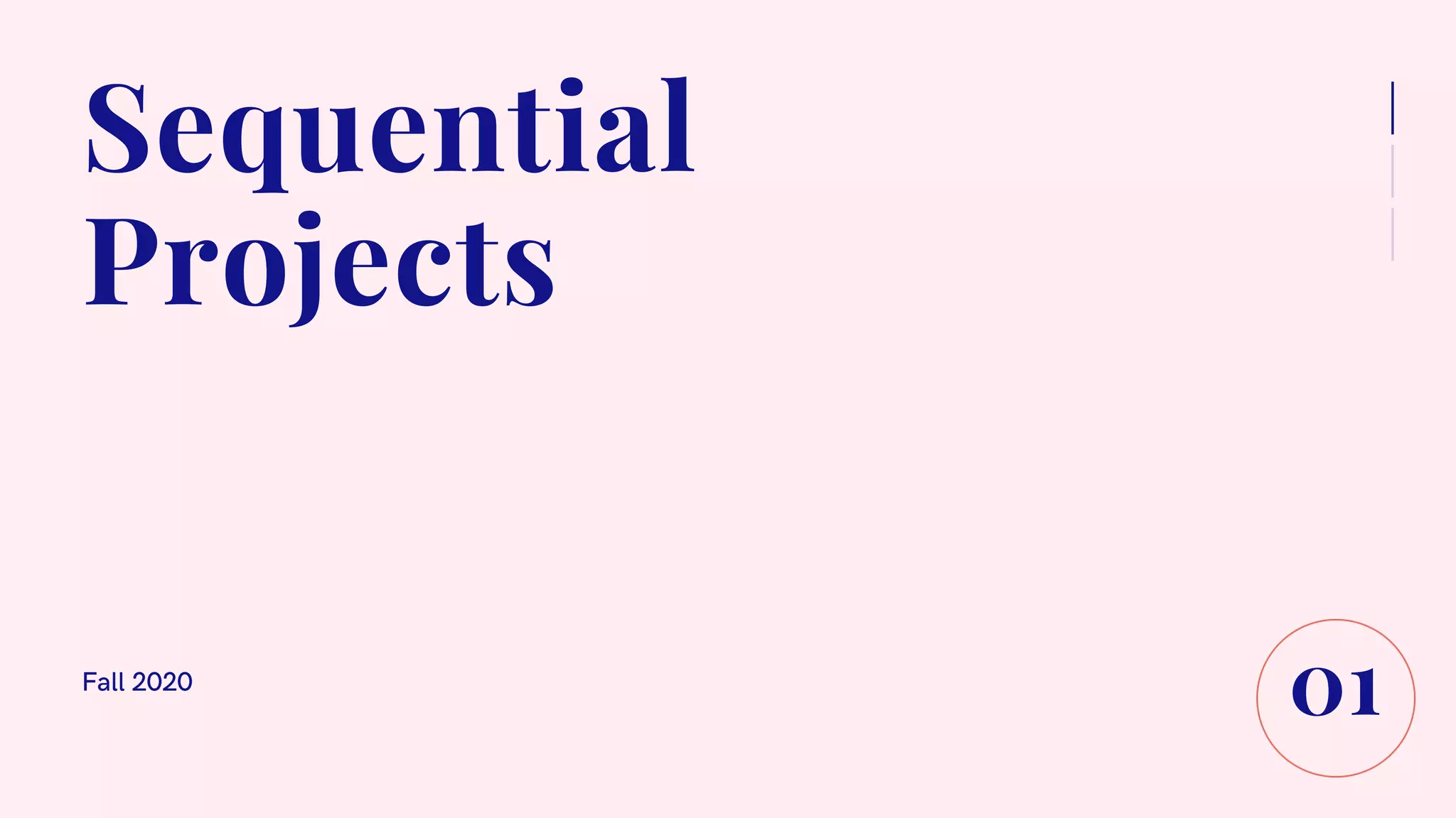 Sequential projects | PPTX