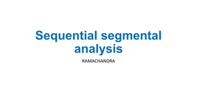 Sequential segmental analysis | PPTX | Heart and Cardiovascular ...