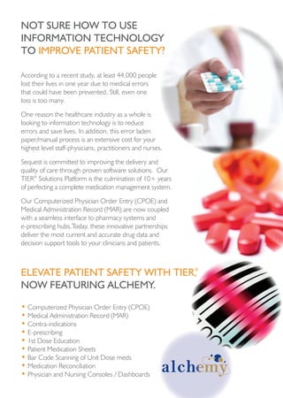 Sequest EMR Brochure | PDF