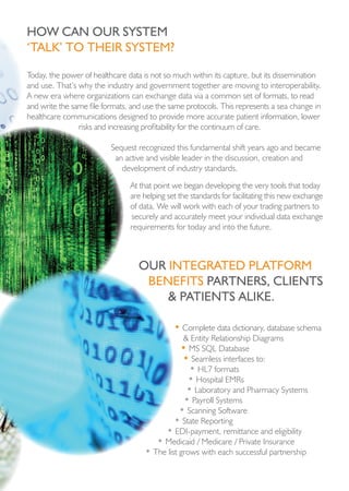 Sequest EMR Brochure | PDF