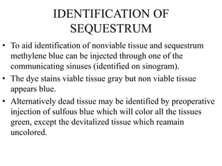Sequestrum and its types | PPTX